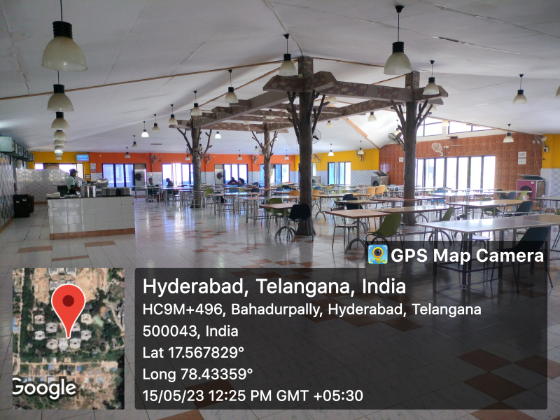 Girls hostel Mess - Mahindra University