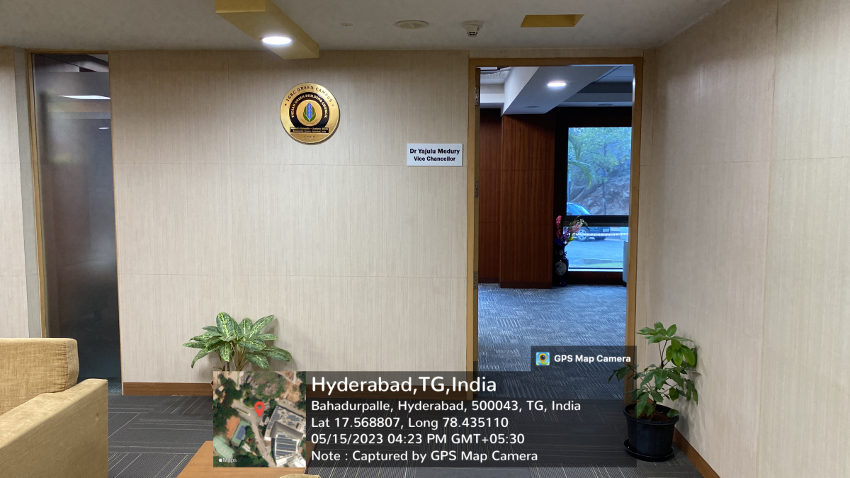 Vice Chancellor Office - Mahindra University